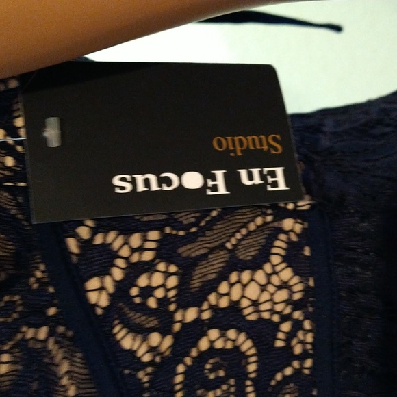 Enfocus Studio | Dresses | Enfocus Studio Black Lace Long Maxi Embroidered Dress | Poshmark